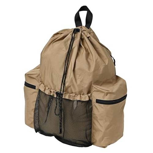 仕様 はっ水・防水加工生地使用 容量28L 耐荷重25kg パッカブル/コンパクト収納・クッション付きショルダー 背負ったまま本体にアクセス 可能なファスナー付き 商品詳細 ナップサック型の立体ポケット付きバックパック。 撥水防水生地の軽量...