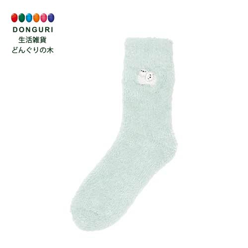 仕様 肌触りが気持ちいい！おうち時間が楽しくなるルームソックス♪ふわふわの肌触りが気持ち良く、優しく足元を包んでくれるルームソックス。柔らかい色合いと、動物たちのワンポイント刺繍に癒されます♪お部屋でのリラックスタイムにピッタリです。 【サ...