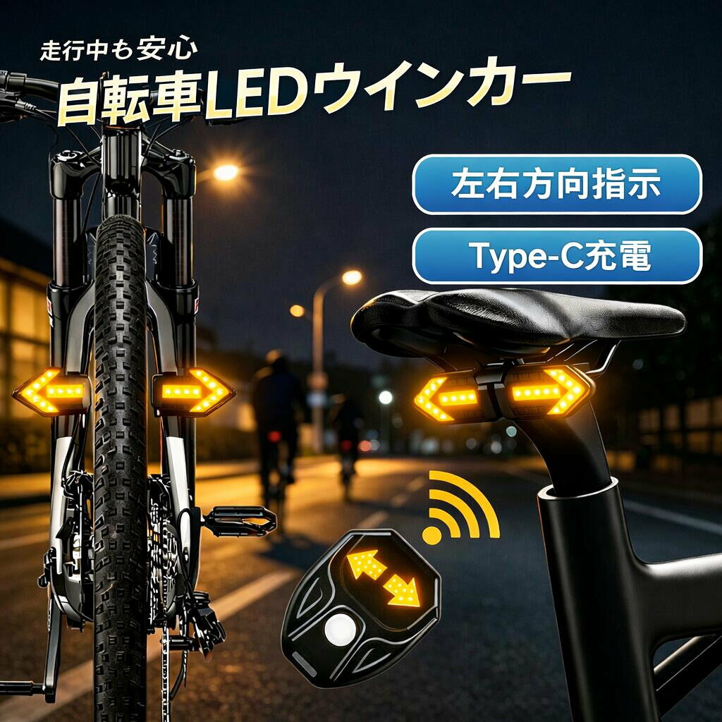 商品情報特徴 【設置取り外し簡単】 届いたその日から使える！工具なしで設置可能！ライト裏についているクイックバンドで固定するだけ。充電したいときも取り外しが簡単でうれしい。自転車や電動キックボードにあと付けできるから便利。 【暗い夜道も安全...
