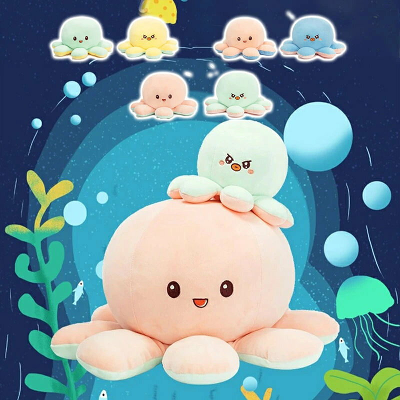 octopus.Simply.R 商品説明文 商品情報 素材：ポリエステル+コットン、PP綿など カラー：ピンク*ブルー・ピンク*グリーン・グリーン*イエロー サイズ：22cm・35cm 備考 ●サイズ詳細等の測り方はスタッフ間で統一、徹底...