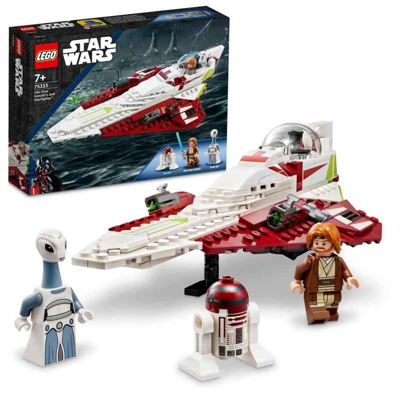レゴ(LEGO) スター・ウォーズ オビ＝ワン・ケノービのジェダイ・スターファイター(TM) 75333 おもちゃ ブロック プレゼント 宇宙 うちゅう 男の子 7歳以上オビ=ワン・ケノービのジェダイ・スターファイター(75333) – ブ...