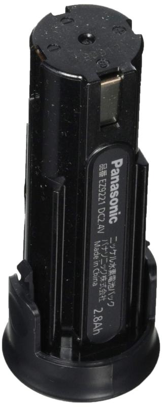 パナソニック(Panasonic) ニッケル水素電池パック 2.4V Nタイプ2.8Ah 対応充電器EZ0L11 EZ9221ニッケル水素 2.4V/2.7Ah電池パック重量:150g適合充電器:EZ0L11充電時間:約45分容量(Ah)2.8