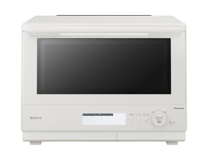 パナソニック オーブンレンジ スチーム ビストロ 30L 2段 スイングサーチ赤外線センサー ホワイト NE-BS8D-W基本のあたため機能が充実「スイングサーチ赤外線センサー」が食品温度を測って(赤外線センサーは食品の表面温度を読み取るた...