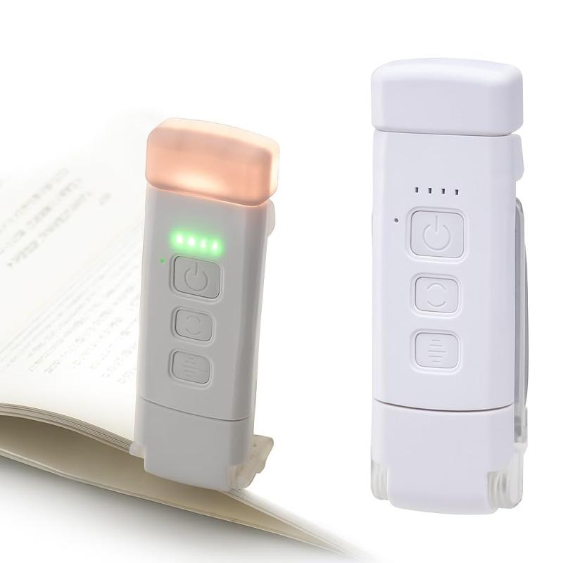 オーム(OHM) 充電式LEDブックライト 読書灯 クリップライト リーディングライト 本につけるライト｜オーム電機 NIT-BYL2TDW 06-5219【お好みの明るさ&amp;色に調整可能】周りの明るさや、好みに合わせて5段階の明るさ...