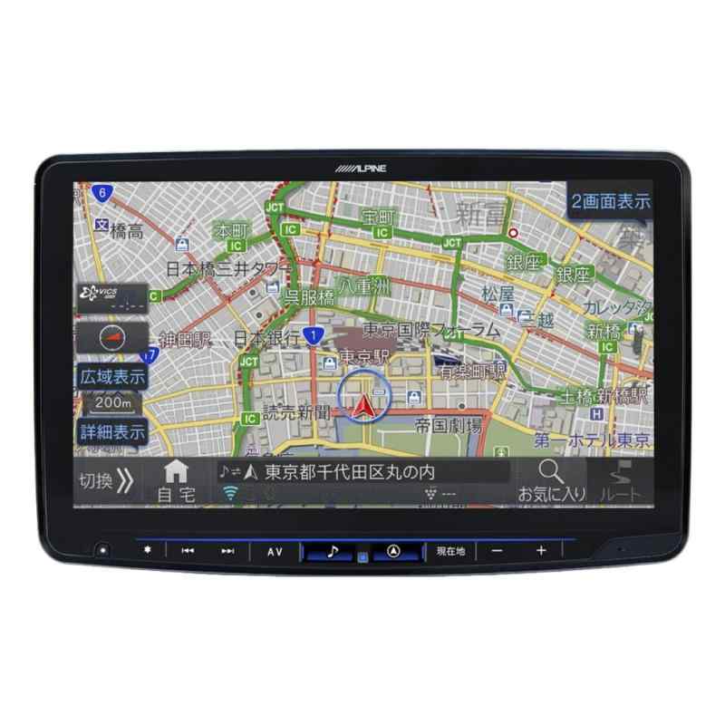 アルパイン(ALPINE) 11インチカーナビ フローティング BIG X 11 XF11NX2 【DVD/CD/SD対応モデル】 ワイヤレスカープレイ / AppleCarPlay / AndroidAuto / Bluetooth / ...