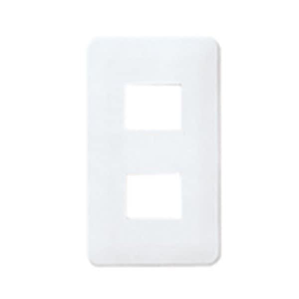 パナソニック(Panasonic) フルカラー モダンプレート 2コ用 標準プレート ホワイト 10個セットWN6002SW10●入数(個)：10<br>●色：ホワイト<br>●2個用<br>●標準プレー...