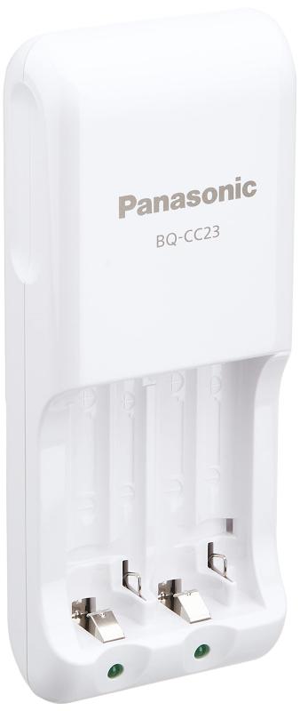 パナソニック 単3形・単4形充電式電池専用急速充電器 単3×2本を約4時間で急速充電可能121 BK-3MCC,BK-3MLEでの充電時2 充電式EVOLTA、eneloop対応電池の状態を約2秒で診断し、電池1本ごとの状態に適した充電を行...
