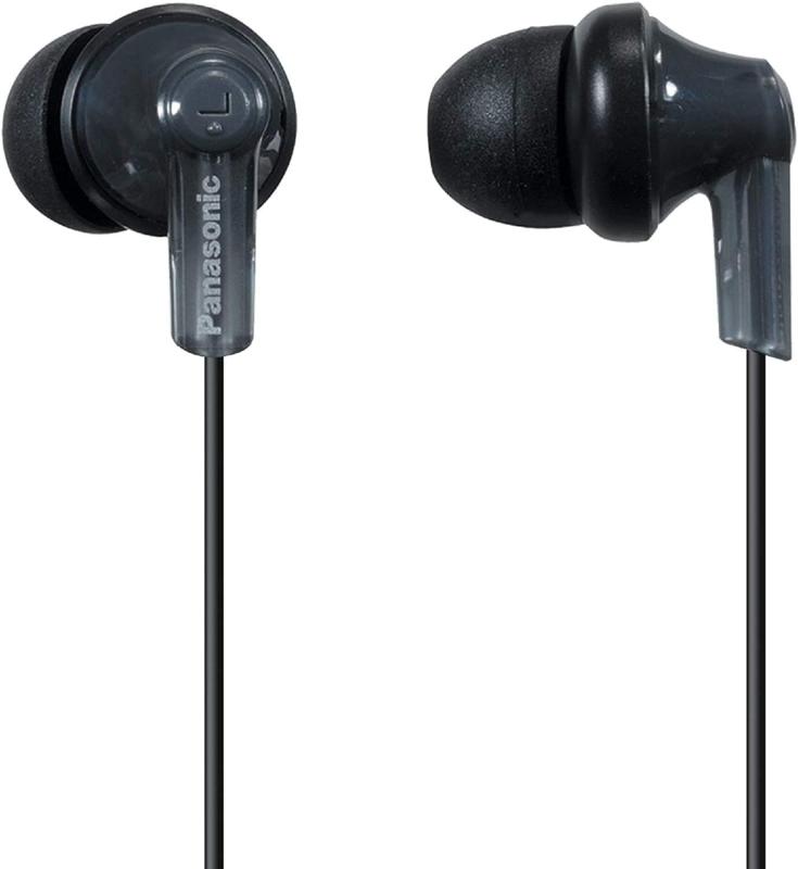 Panasonic In-Ear Earbud Ergo-Fit Headphone ブラック RP-HJE120-K接続技術は、有線です。最大入力200ミリワットインナーイヤー型ヘッドフォンは、あなたの耳に瞬時に準拠して、耳の黒の超ソフト...