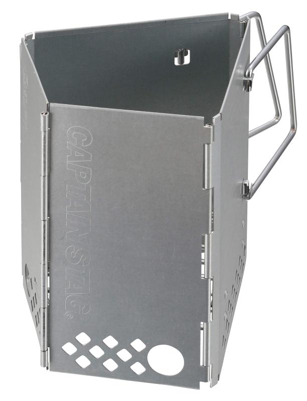 キャプテンスタッグ(CAPTAIN STAG) 火起し器 折りたたみ火起し器 スリム チャコールスターター UG-3281組立サイズ:幅180×奥行200×高さ210mm(本体のみ)収納サイズ:(約)165×210×厚さ30mm製品重量:(...