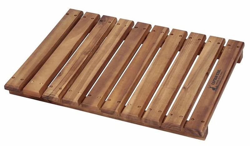 キャプテンスタッグ(CAPTAIN STAG) 足場 すのこ フリーボード Table&amp;Board 52×41cm CSクラシックス UP-1056 ナチュラル製品サイズ:(約)幅520×奥行410×高さ35mm製品重量:(約)1....