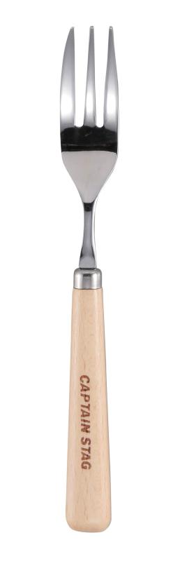 キャプテンスタッグ(CAPTAIN STAG) カトラリー フォーク リトルフォーク ステンレス製 日本製 ウッドブレス UW-2008材質:本体/ステンレス鋼、柄/天然木原産国:日本
