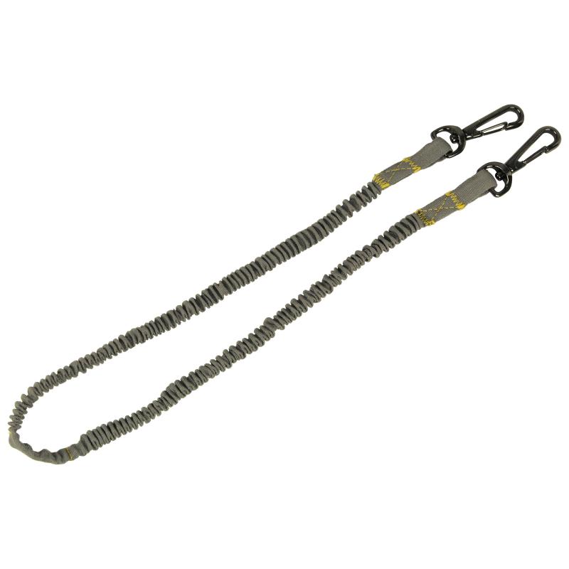 SK11(エスケー11) からみにくい 布製セーフティコード 自然長約730mm グレー SSC-1NGY色:グレー使用荷重:1kg以下自然長:730mm最大伸長:1450mm金具:亜鉛鋳物、ロープ:ポリエステル+布