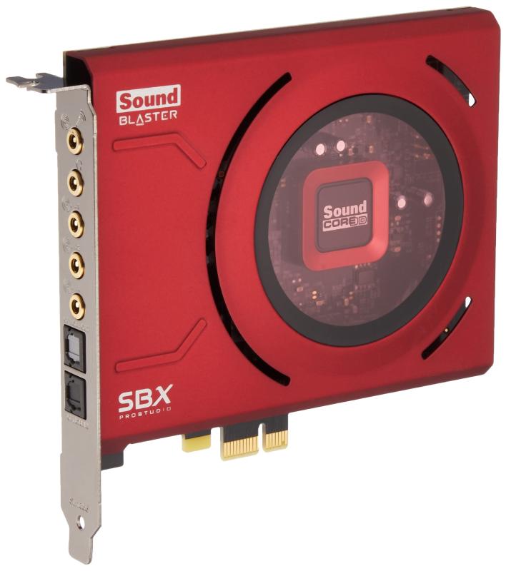 クリエイティブ・メディア Creative Sound Blaster Z SE 24bit/192kHz ハイレゾ対応 内蔵型サウンドカード SB-ZSES/N比116dBや最大24bit/192kHzの高品位ステレオ再生、SoundCo...