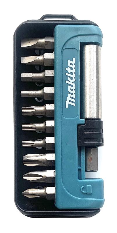 マキタ(Makita) インパクトドライバー用 ビット ソケット 11本セット D-67636 六角軸ソケット6.35mmシャンク 13mm溝 [並行輸入品]