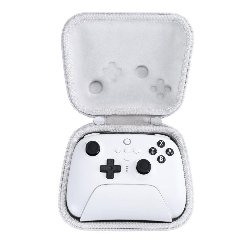【Aenllosi 専用収納ケース】8bitdo Ultimate 2/Ultimate ワイヤレス/有線 コントローラーと充電ドックに対応 オフホワイト（ケースのみ）【完璧にフィット】Aenllosi 収納ケースは、8bitdo ulti...