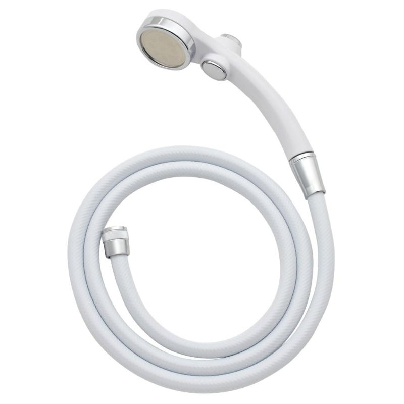 カクダイ(KAKUDAI) リラックスストップシャワーホースセット 1.6m ホワイト 366-910-W材質:ABS、PVC、ステンレス、黄銅ホース長さ:1.6メートルボタン操作:シャワー・一時止水の切替