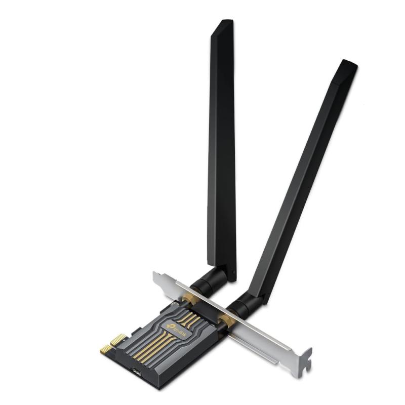 TP-Link WiFi 7 無線LAN Bluetooth 5.4 PCIeアダプター 2882Mbps(6GHz) + 2882Mbps(5GHz) + 688Mbps(2.4GHz) Archer TBE400E/A[特徴] 2882...