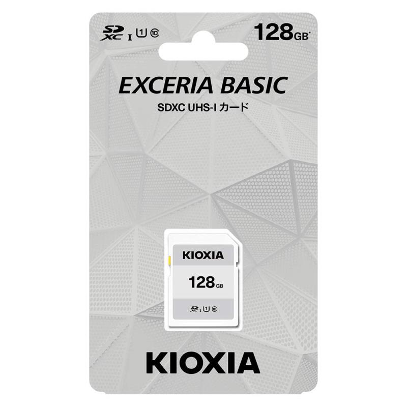 KIOXIA SDXCメモリーカード UHS-I 128GB ベーシックモデル KCA-SD128GSデジタルカメラの標準画質録画や写真撮影におすすめ最大読出速度 50MB/s耐X線(ISO7816-1準拠)、耐温度(-25℃～85℃)、耐...