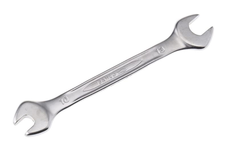 BAHCO(バーコ) Double Open-end Spanner 両口スパナ 10mm×13 6M-1013原産国:スペイン二面幅寸法(mm):10.0×13.0全長(mm):153質量(kg):0.045