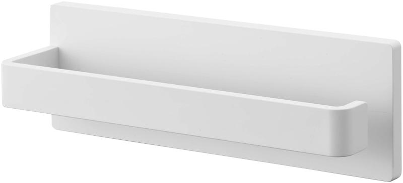 山崎実業(Yamazaki) フィルムフック タオルハンガー W18 ホワイト 約W18×D5×H6cm プレート Plate タオル掛け 6259。商品サイズ：約W18×D5×H6cm　フィルムフック接着面：約W6×H6cm（1つあたり）...