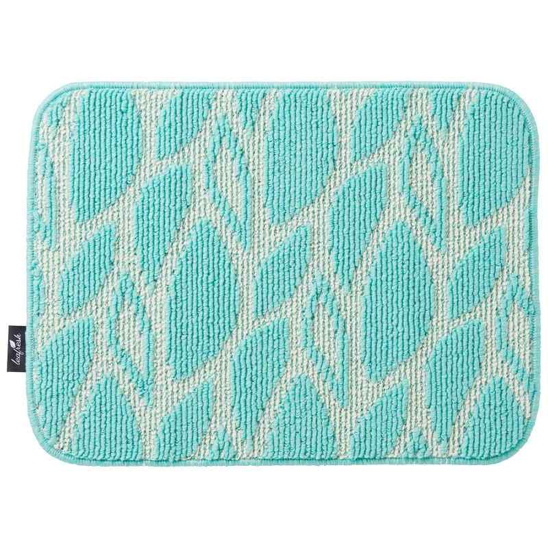 山崎産業(Yamazaki Sangyo) マルチマット 足元マット 消臭マット 消臭 滑り止め 洗濯可 リーフレッシュ スクエア グリーン 幅60×奥行45×高さ1cm 196203基布に抗ウイルス加工と抗菌加工を施した、空間・マットに付...