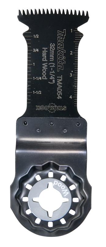 マキタ マルチツール用カットソー 木材硬質用 幅32mm×50mm炭素工具鋼刃5枚入 TMA054SK(A-62022)木材、2×4材、ポケット切断名称:カットソー固定方式:starlock規格(OIS規格機でも使用可能)刃幅32mm、刃長...