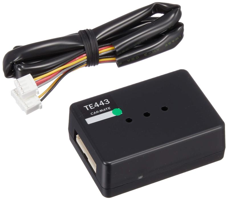 カーメイト エンジンスターター 純正イモビライザー装着車対応アダプター H10 ホンダ 用電子式アダプター10 TE443ホンダ車の純正イモビライザー装着車にカーメイトのエンジンスターターを取り付ける際のアダプターです。主な適合車種:Nボッ...