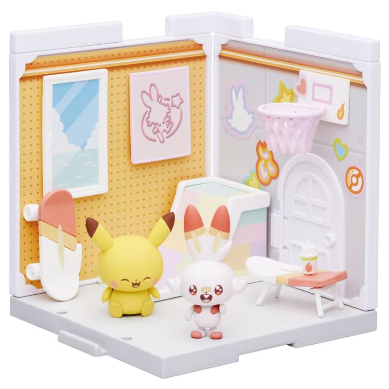タカラトミー(TAKARA TOMY) ポケモン ポケピースハウス スタジオ ヒバニー&amp;ピカチュウ電池は使用しません。(c)Pokémon. (c)Nintendo/Creatures Inc./GAME FREAK inc.