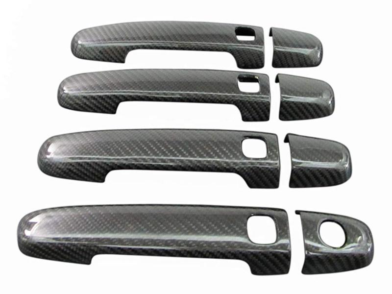 サクシードハイブリッド NHP160V リアルカーボンドアハンドルカバー ノブ 【 COR－NOBU－FC－A0B4C1D3 】 NHP160 P160 NHP サクシード ハイブリッド ハイブリット 32737同一商品でも様々な名称・通称...