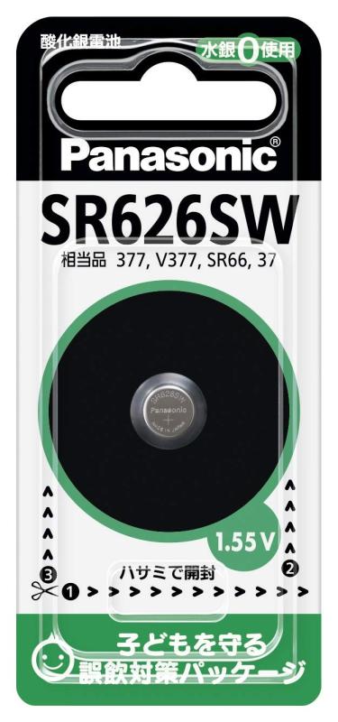 パナソニック 酸化銀電池・1個入 SR-626SW常温ブラント名: パナソニック(Panasonic)メーカー名: パナソニック商品の重量: 10 g