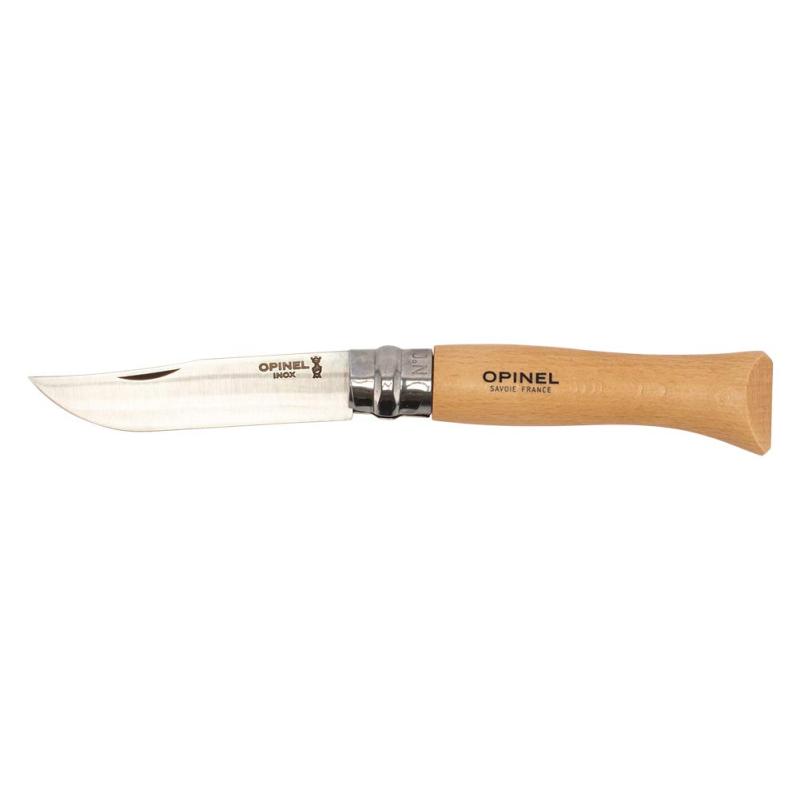 [ オピネル ] Opinel アウトドアナイフ No.9 ステンレススチール 9cm 折りたたみナイフ 1083 N°09 inox キャンプ 魚釣り 登山 [並行輸入品]