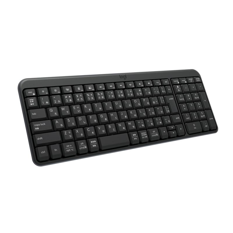 ロジクール Bluetooth ワイヤレスキーボード K250GRd キーボード テンキー コンパクト 日本語配列 耐水 無線 ワイヤレス K250 Windows Mac Chrome グラファイト Amazon.co.jpBluetoo...