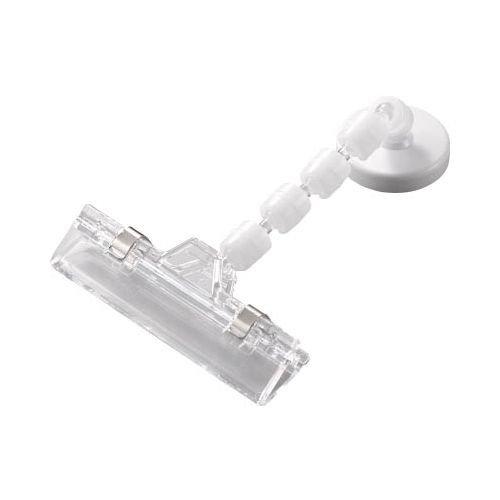 TRUSCO(トラスコ) ホルダー式クリップ ワイドクリップ+ジョイント5連+マグネット TC-C6MG-5全長(mm):120タイプ:多可動クリップ種+ジョイント種+クリップ種:C6型+ジョイント5連+MG型質量(g):36