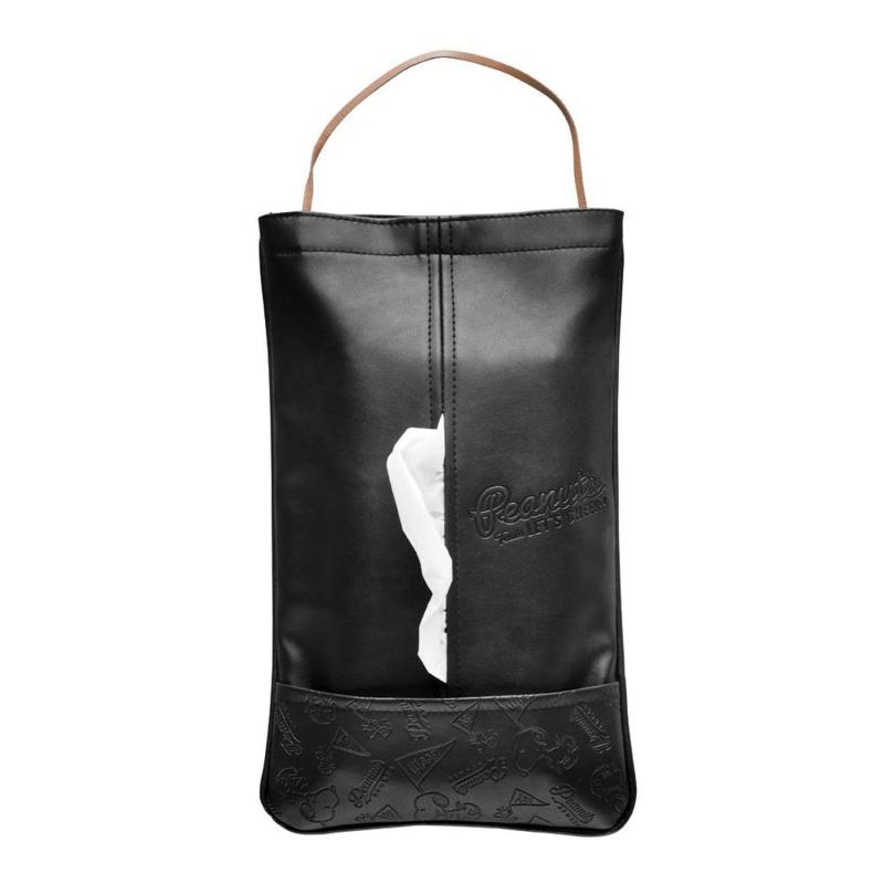 ボンフォーム (BONFORM) ティッシュカバー スヌーピーチア2 ブラック 35×21cm 7259-05-08サイズ : 35×21cmカラー : ブラック素材 : 表 : 合成皮革