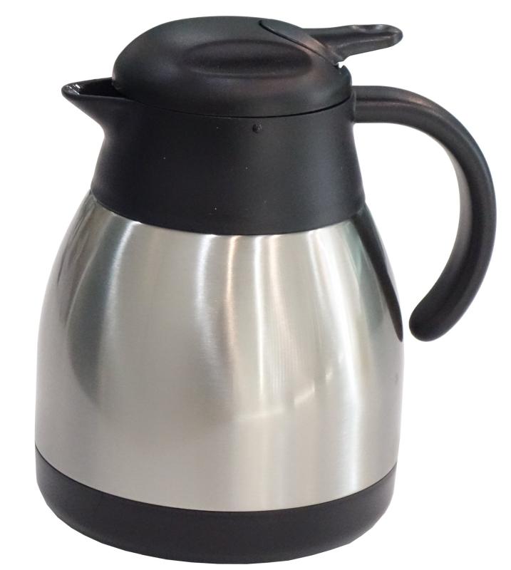 パール金属 ポット 卓上ポット テーブルポット 1.0L ステンレス製 保温 保冷 サテン イーシス2 H-6310常温