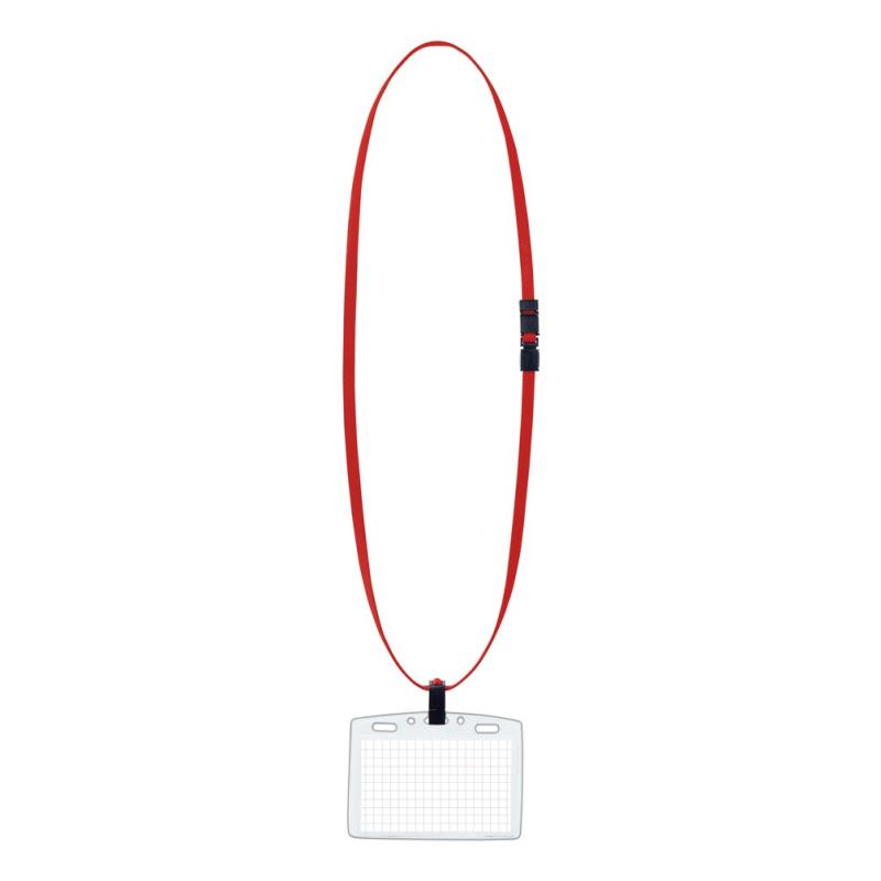 コクヨ 吊り下げ名札セット アイドプラス ソフト 特大サイズ 赤 ナフ-S188R仕様/特大サイズ ソフトケースカード寸法/69・97