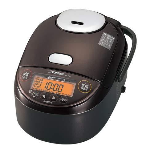 象印 圧力IH炊飯ジャー（5.5合炊き） ダークブラウン ZOJIRUSHI 極め炊き NP-ZH10-TD好みの食感に炊き分ける　3通りの「炊き分け圧力」おいしさ引き出す「うまみ圧力蒸らし」食べやすく、おいしく炊ける「麦ごはんメニュー」選...
