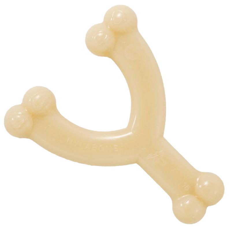 ナイラボーン イヌ用 (ウィッシュボーン)Y字 小(レギュラー) 【Nylabone】ガジガジ遊びながら歯みがき