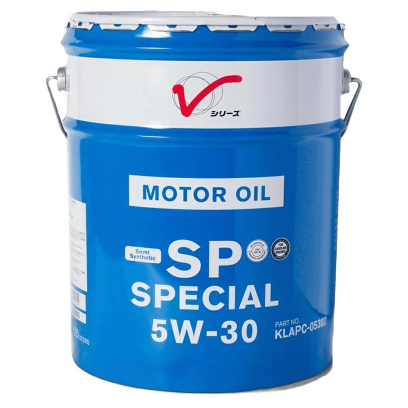 NISSAN ガソリンエンジンオイル 日産Vシリーズ SPスペシャル 5W-30 部分合成油 20L KLAPC-0530220LSP 5W-30ペール缶の凹みは品質に問題ございませんのでの対象外となります。漏れがある場合は受け取らずにご連...