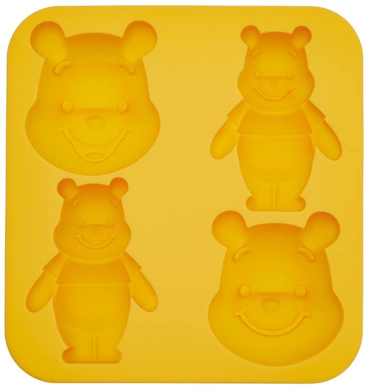 スケーター(Skater) シリコン製 やきやき ミニ マドレーヌ型 ケーキ型 お菓子 ディズニー くまのプーさん SLM4-Aサイズ:幅14×奥行13.8×高さ3.8cm素材・材質:シリコン樹脂レシピ付容量：65ml×4