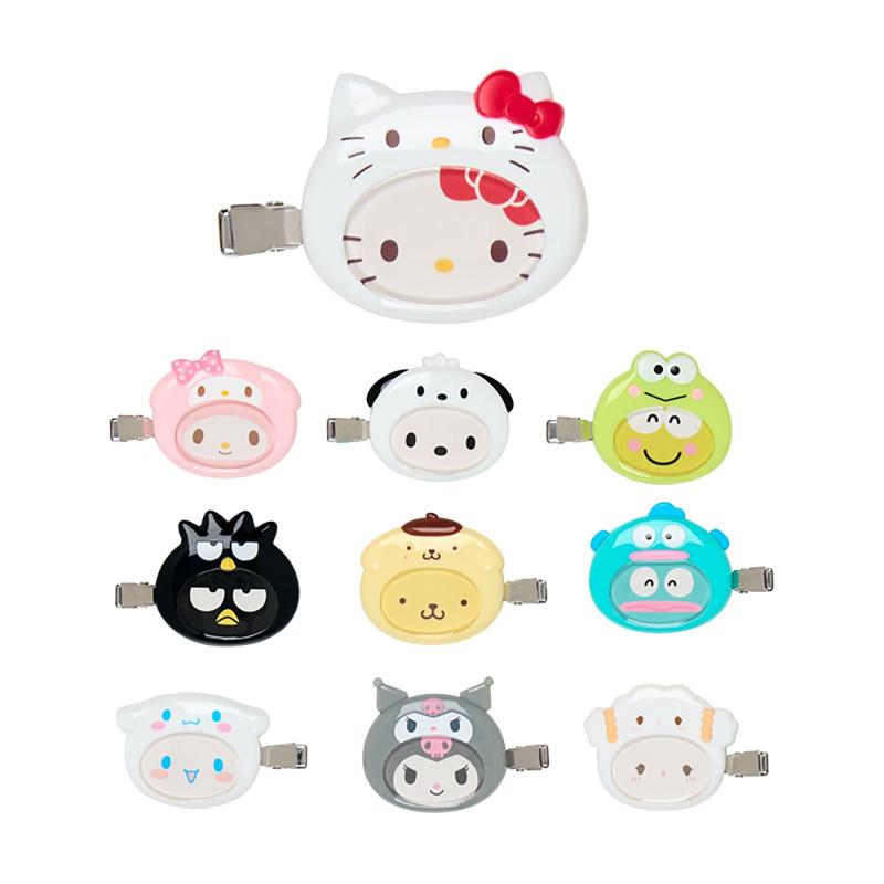 サンリオ(SANRIO) シークレットカスタムヘアクリップ（エンジョイアイドル） サンリオキャラクターズ ABS樹脂・スチール 対象年齢3才以上 679186本体サイズ：ヘアクリップ:約幅4.5-5×奥行0.5×高さ3.6-4.4cm個包装...