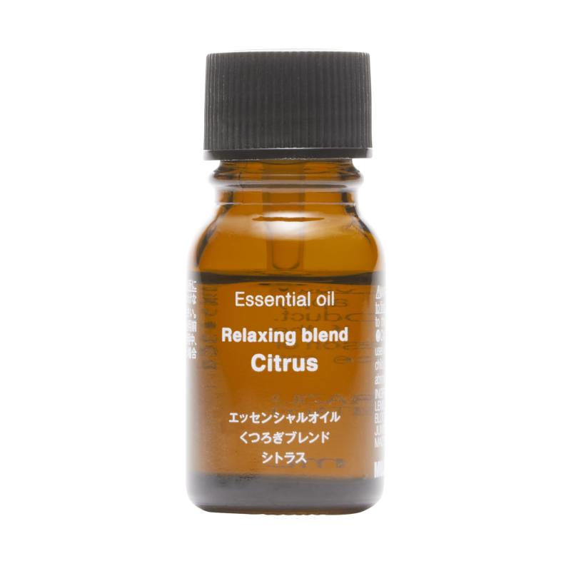 無印良品 エッセンシャルオイル くつろぎブレンド シトラス 10mL OCH01A4A容量:10mL香り:くつろぎブレンド シトラス