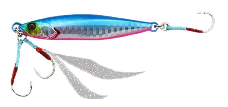 JACKALL(ジャッカル) フラッグトラップ G050 ブルピン/ボーダーホロ 40g / 65mm入数:1本入り自重:40g / 全長:65mmオリジナルアシストフック(シリコンラバー付き)搭載鉛製ジグ