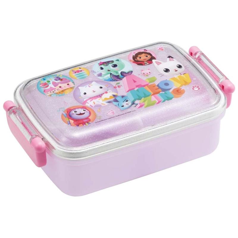 スケーター(Skater) お弁当箱 子供用 450ml ふわっと盛れるドーム型ふた ランチボックス 1段 日本製 ギャビーのドールハウス 女の子 RBF3ANAG-A容量:450ml /サイズ:幅17×奥行10.6×高さ6cm/セット内容...