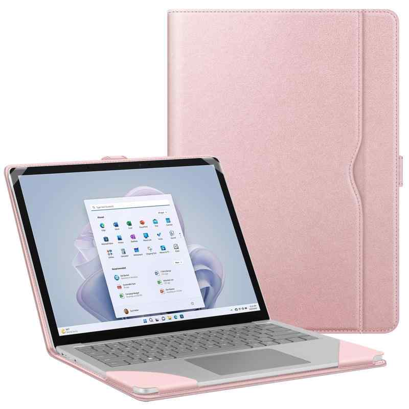 Fintie for Microsoft Surface Laptop 8 2026 / 7 13.8インチ/ 6 / 5 / 4 / 3 / 2 ケース 保護カバー 13.5インチ PU合成皮 ポケット付き 磁気バックル 耐衝撃性 傷防止...