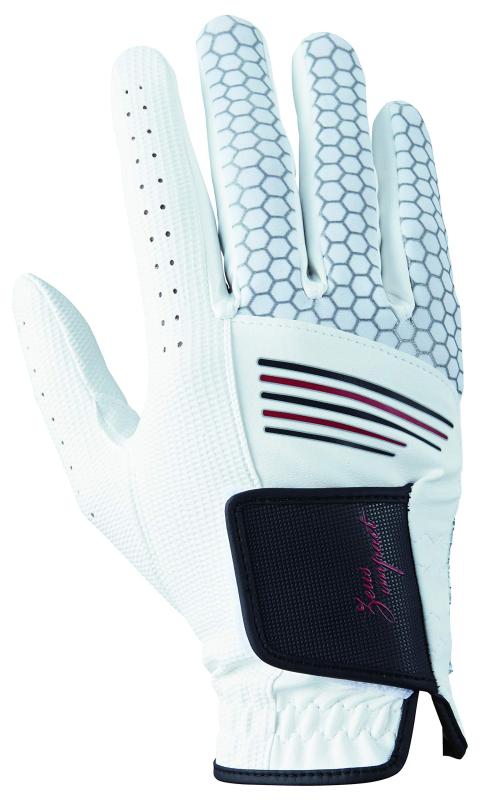 キャスコ(Kasco) ゴルフグローブ ゼウスインパクト ゼウスインパクトグローブ メンズ ZI-1926R ホワイト 26cm 甲側は伸縮がよくフィットする2WAYニットを採用。 ルール適合外グローブ。ルール適合外グローブ。掌側にルール適...