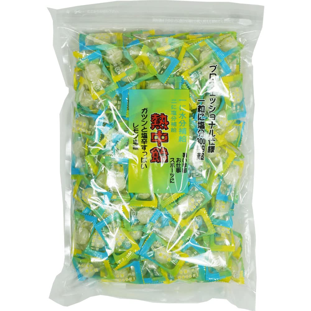 商品情報 商品の説明 商品紹介 沖縄産の塩を使用した、レモン塩味、暑い季節の運動、作業で水分とともに失われる塩分を補給できます。 体に心地よい塩辛すっぱさを是非ご賞味下さい。 ガツンと塩辛すっぱいレモン塩味です。 塩分の摂取を制限されている...