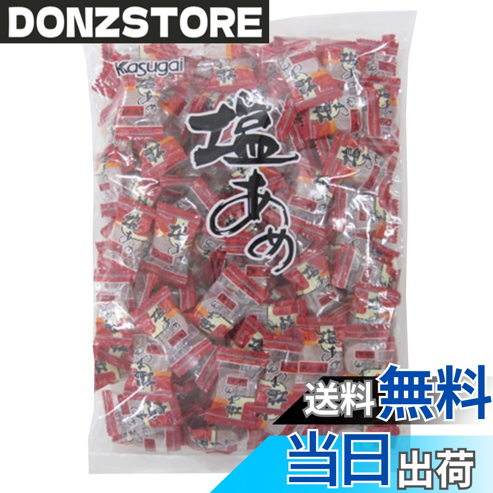商品情報 商品の説明 主な仕様 原材料：水あめ（国内製造）、砂糖、食塩（伯方の塩100％）、しょうゆ、（一部に小麦・大豆を含む）商品サイズ（高さx奥行x幅）:37.0cmx4.5cmx24cm # 【送料無料】春日井製菓 塩あめ 1kg 子...