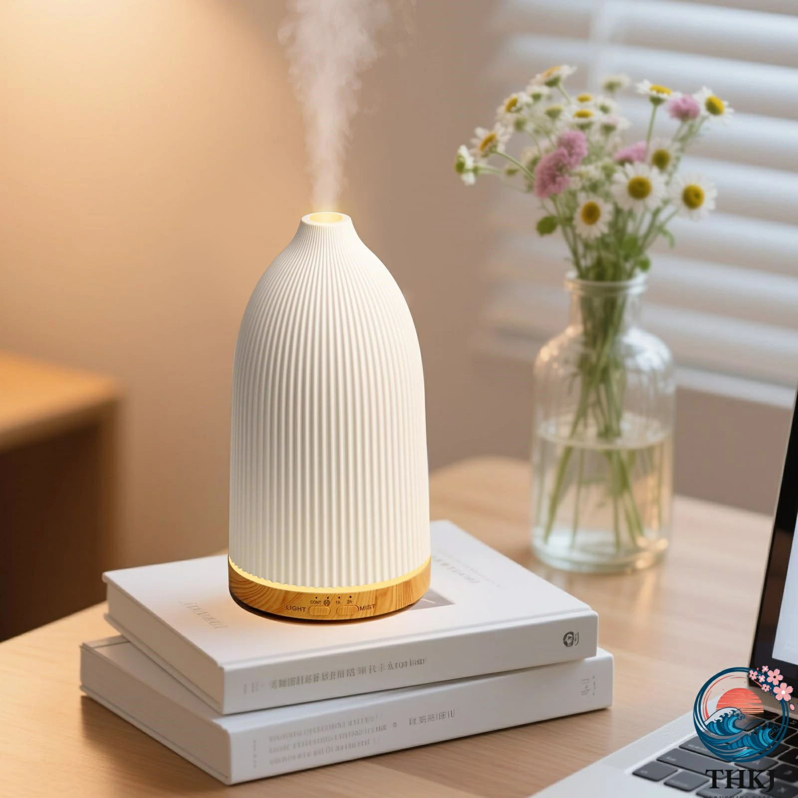 ? 【2025年発売新モデル加湿器】加湿器＆アロマディフューザー 一台二役の超音波式加湿器。 香りと潤いを同時にお楽しみいただける多機能デザイン。普段は水を入れるだけで、お部屋の加湿が可能。季節の変わり目の乾燥対策に最適で、室内の湿度バラン...