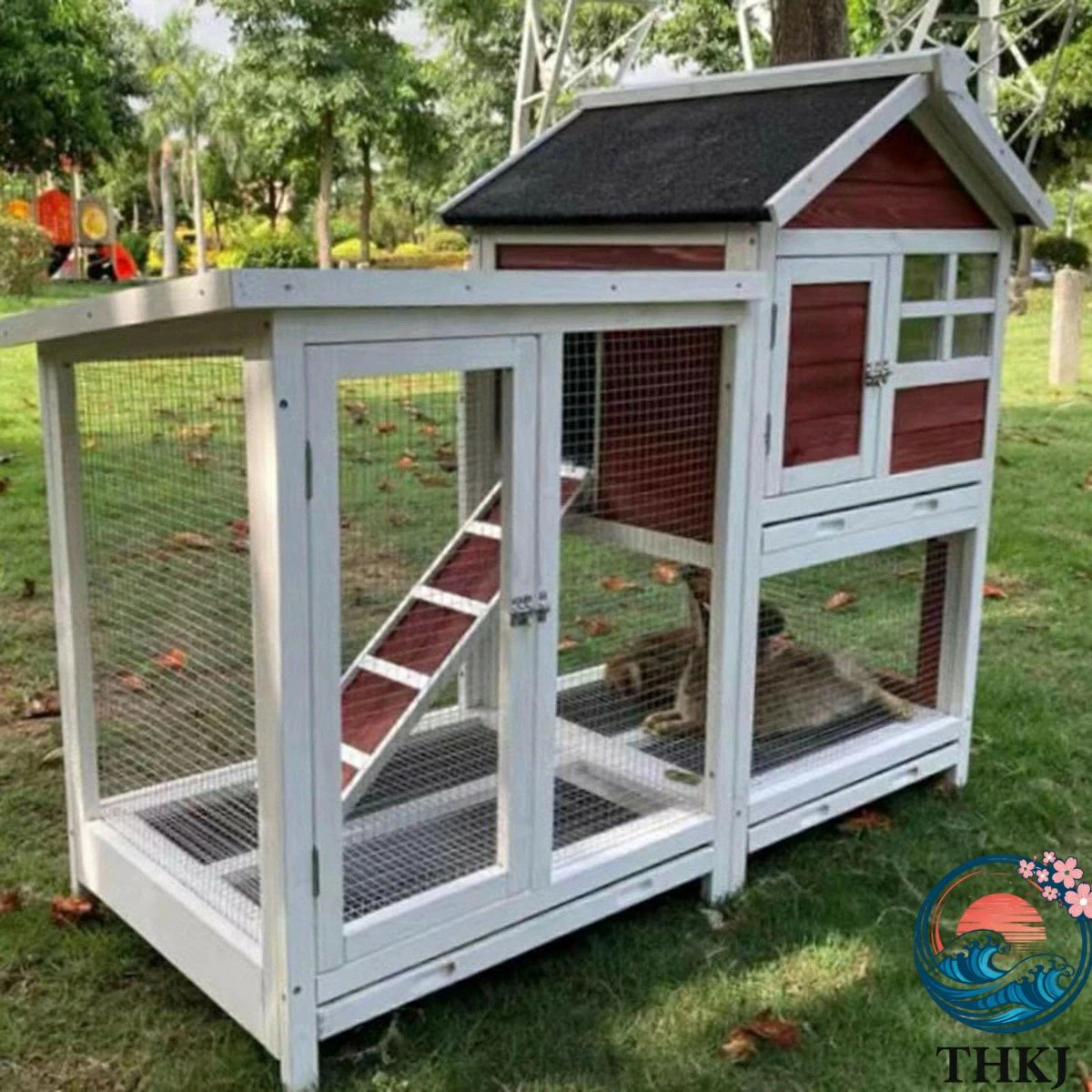 ? お手入れ簡単デザイン:よく考え抜かれた鶏小屋で、ペットの生活空間を清潔で衛生的に保つことができます。 簡単に取り外せるコンポーネントと手間のかからないクリーニングプロセスが特徴で、愛するペットの健康的で衛生的な生息地を確保できます。? ...